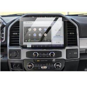 screen protector compatible with 2022 2023 super duty sync 4 12 inch touchscreen,9h hardess shock resistant,2022 2023 super duty f250 f350 f450