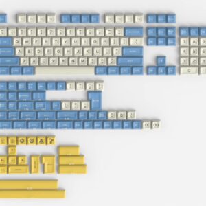 172 Keys ABS Keycaps Set, AFSA Profile DYE-SUB Suitable for Cherry MX Mechanical Gaming Keyboard (Only Keycaps)