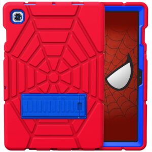 grifobes galaxy tab a8 case, for samsung galaxy tab a8 case 10.5 inch 2022 shockproof rugged protective cover with stand for 10.5" tablet sm-x200/x205/x207 for kids boys children (red+blue)