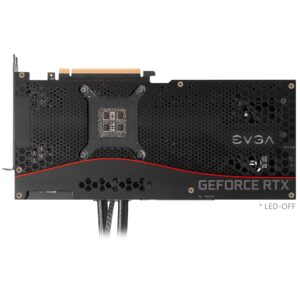 EVGA GeForce RTX 3080 FTW3 Ultra Hybrid Gaming, 10G-P5-3898-KL, 10GB GDDR6X, ARGB LED, Metal Backplate, LHR