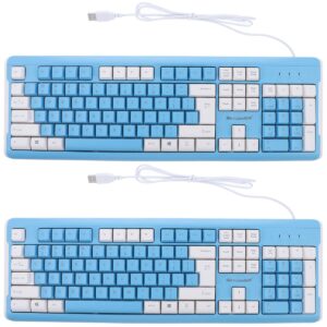 solustre 2pcs keyboard button abs notebook work