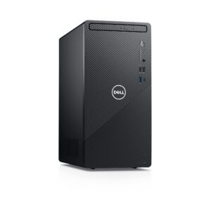 Dell Inspiron 3891 Compact Desktop Computer Tower - Intel Core i3-10105, 8GB DDR4 RAM, 256GB SSD, Intel UHD Graphics 630 with Shared Graphics Memory, Windows 10 Home - Black (Latest Model) (Renewed)