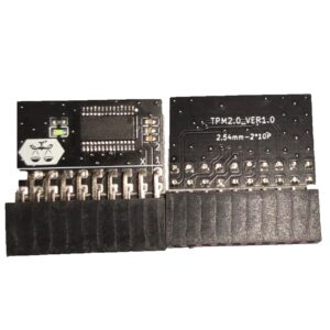 replacement tpm2.0 encryption security module, 20-1 pin 2 * 10p tpm ga 20-1 pin remote card compatible with win11 2.0 system, for gigabyte platform protection module