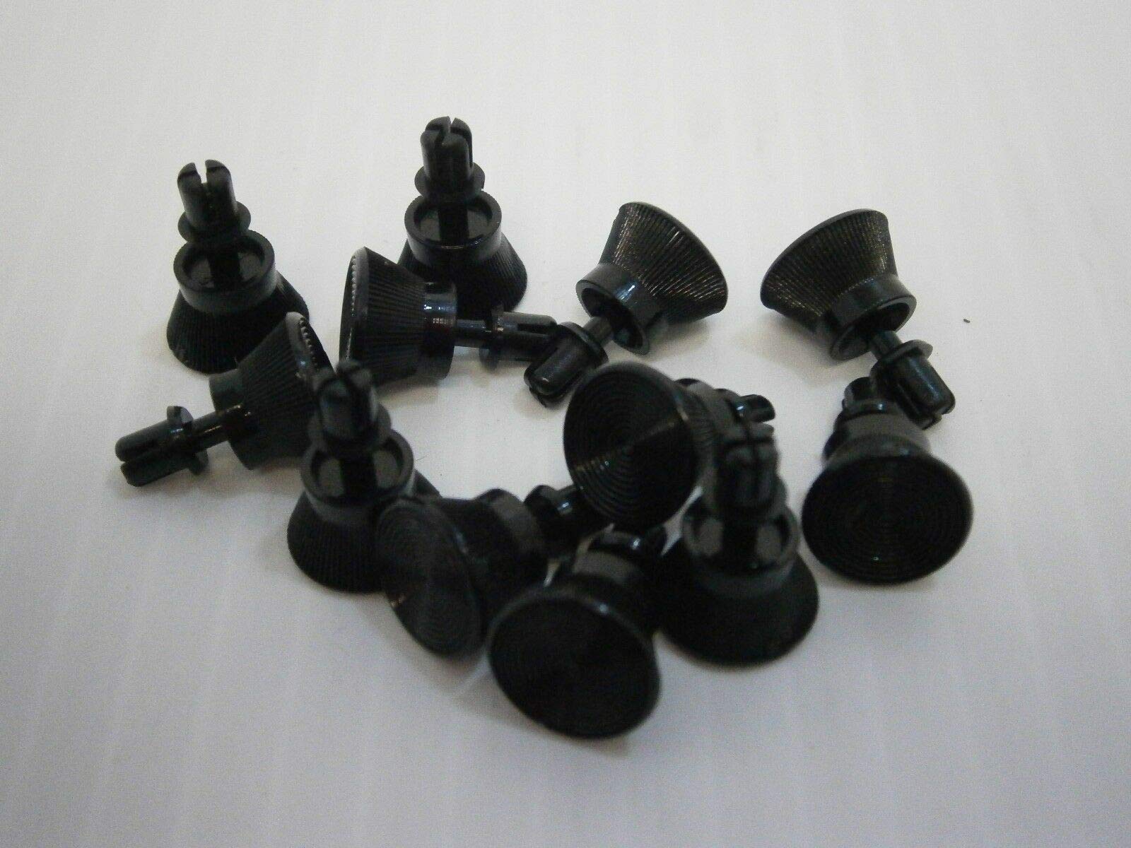 Srt-4050B Push-in Pivets snap Black Nylon - Lot of 50#227 - Unused, Undamaged Item