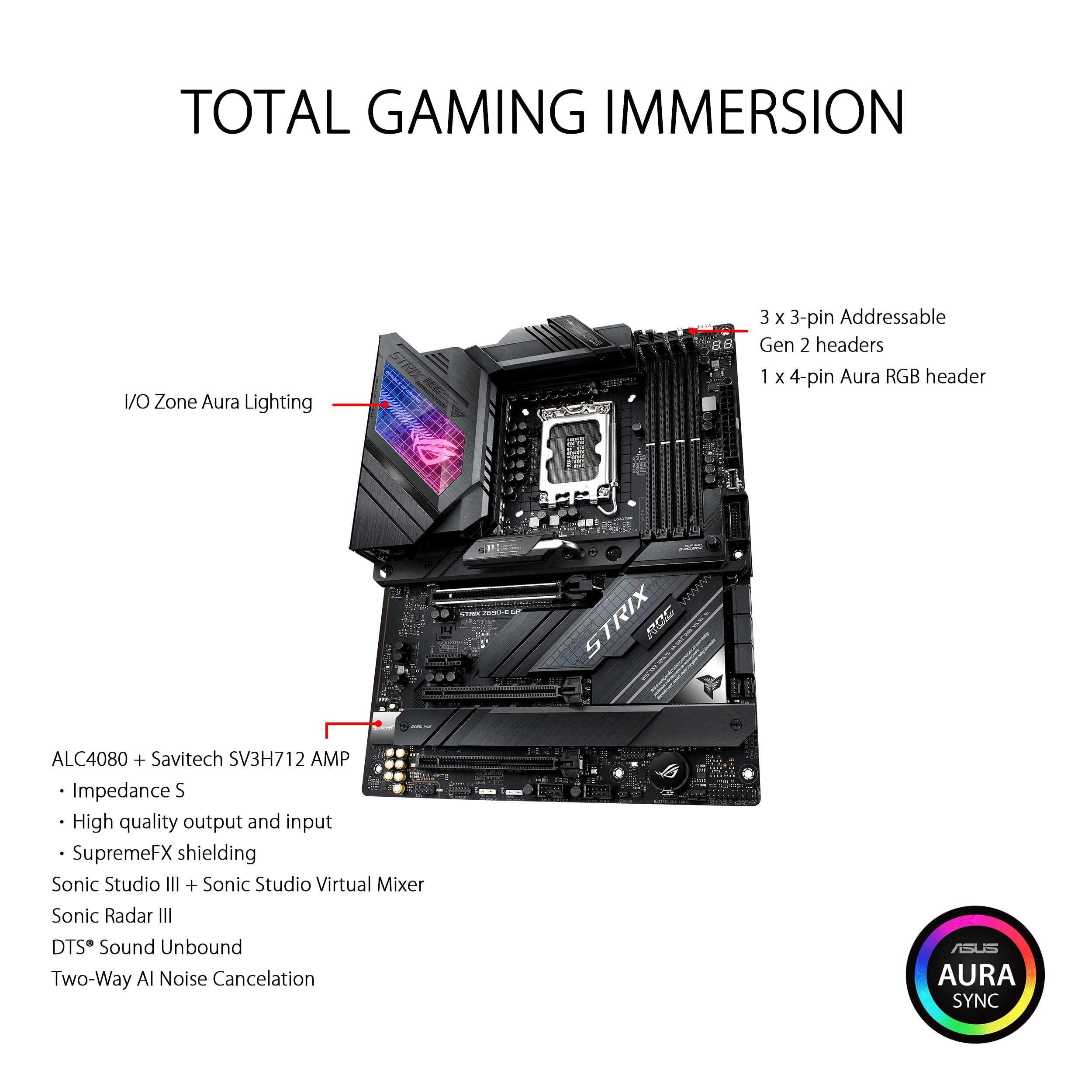 INLAND Micro Center Intel Core i9-12900K Desktop Processor 16 (8P+8E) Cores up to 5.2 GHz Unlocked LGA1700 with ASUS ROG Strix Z690-E Gaming WiFi Motherboard