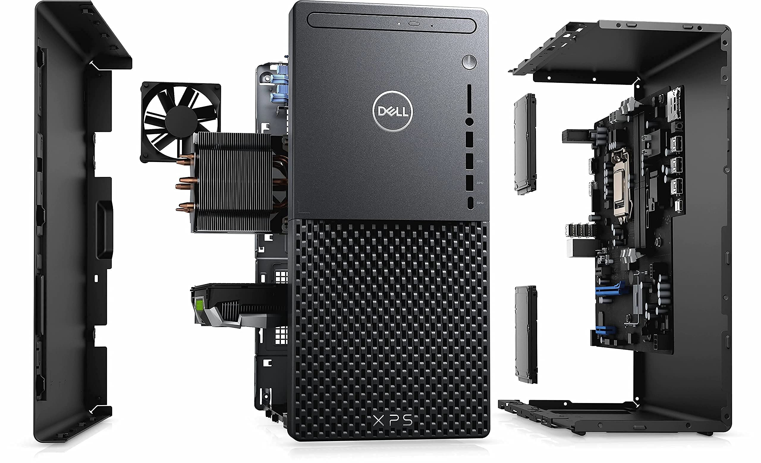 Dell XPS 8940 Premium Gaming Tower Desktop Computer I 11th Gen Intel 8-Core i7-11700 I 32GB DDR4 512GB SSD I GeForce GTX 1660 Ti 6GB I DVD-RW USB-C WiFi6 Bluetooth Win10 Black (Renewed)