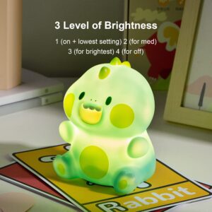 MIVANI Kids Night Light, Panda Gifts for Women, Silicone LED Lamp, USB Rechargeable, Touch Senser, 1 Hour Timer, Portable Baby Night Light for Nursery, Cute Nightlight for Boys Toddler Girl