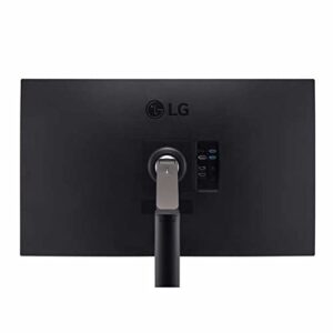 LG 32QP880-B 32'' QHD (2560 x 1440) 75Hz IPS Monitor with USB Type-C and ErgoStand, HDR10 + Wacky Jacky Cleaning Cloth