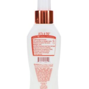 It's a 10 Haircare Miracle Coily Leave-in Product, 4 Ounce