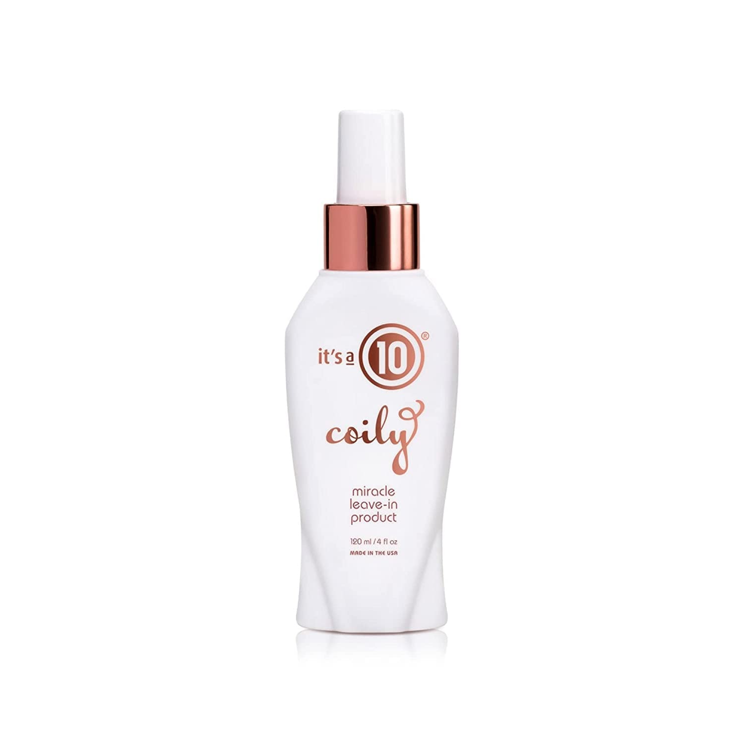 It's a 10 Haircare Miracle Coily Leave-in Product, 4 Ounce