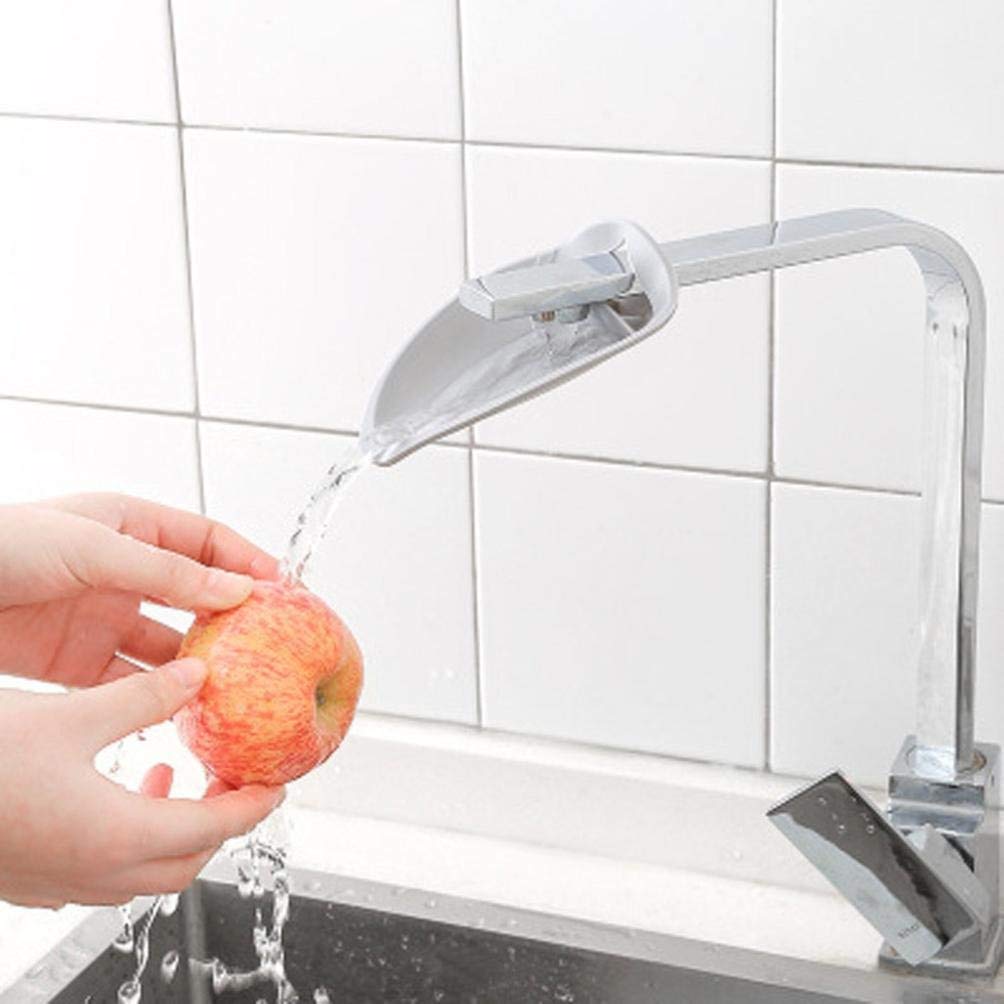 U-M pulabo Splash-Proof Faucet, Faucet Extender Sink Handle Extension Toddler Kid Bathroom Children Hand Wash Gray Excellent Quality and Popular Beautiful