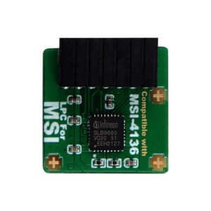 NewHail TPM2.0 Module TPM LPC 14Pin Module with infineon SLB9665 for MSI Motherboard Compatible with TPM2.0(MS-4136)