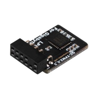 NewHail TPM2.0 Module LPC 12Pin Module with Infineon SLB9665 for Gigabyte Motherboard Compatible with GC-TPM2.0_S