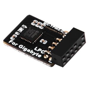 NewHail TPM2.0 Module LPC 12Pin Module with Infineon SLB9665 for Gigabyte Motherboard Compatible with GC-TPM2.0_S