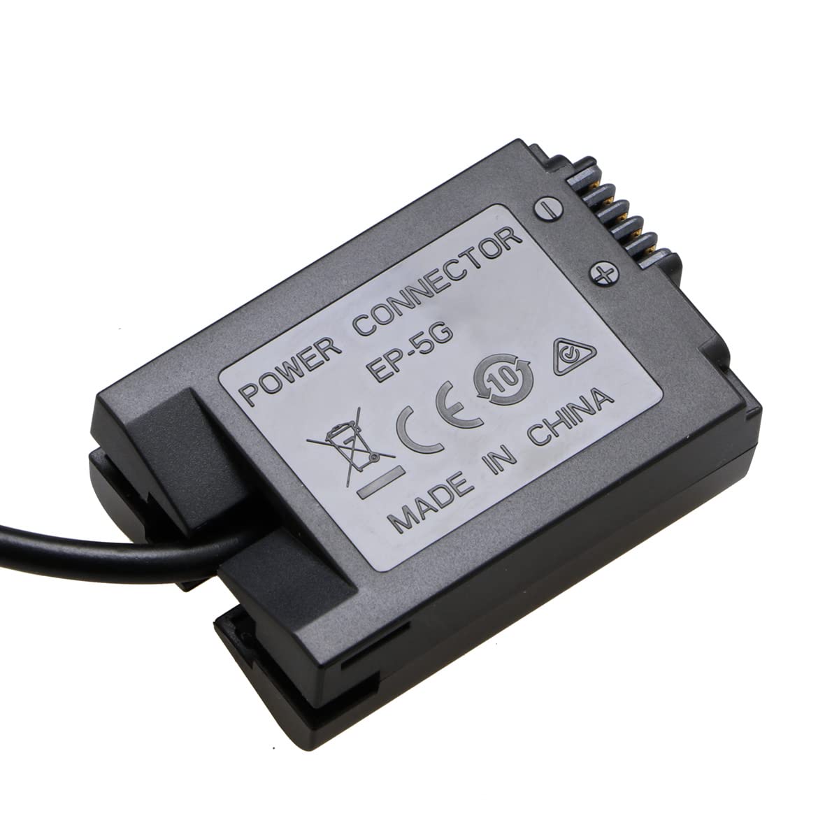 Glorich EP-5G DC Coupler EN-EL25 ENEL25 EN-EL25a ENEL25a Dummy Battery EH-5 AC Power Supply Adapter Power Connector for Nikon Z fc Zfc Z30 Z50, with fully decoded Smart Chip