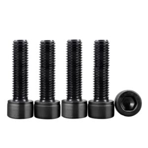 Manloney LLC Universal Screws M7 Hex Socket Cap Cup Bolts 1.0mm Pitch Fine Thread Allen Screw (M7x30-1.0)