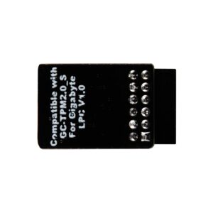 NewHail TPM2.0 Module LPC 12Pin Module with Infineon SLB9665 for Gigabyte Motherboard Compatible with GC-TPM2.0_S