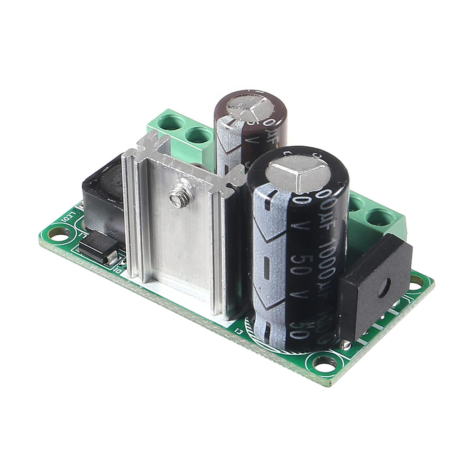 5pcs AC/DC to DC Step Down Buck Converter AC 5-30V DC 5-48V 24V 36V 48V to DC 2.5-35V 12V Adjustable Voltage Regulator Power Supply Board LM2596HV 2A Volt Converter Module