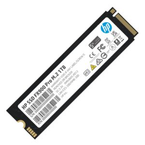 HP FX900 Pro 1TB NVMe SSD 2280 M.2 Gen4 x4, 8 Gb/s Internal Solid State Drive Up to 7400 MB/s Compatible with Laptop & Desktop PC - 4A3U0AA#ABB