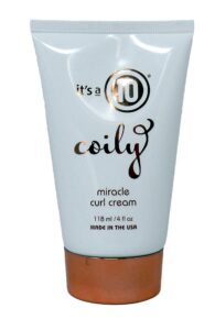 it's a 10 haircare coily miracle curl cream, 4 ounce