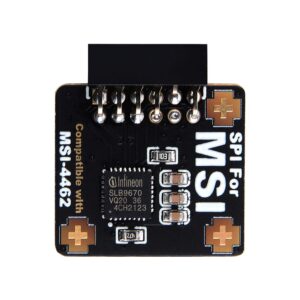 NewHail TPM2.0 Module TPM SPI 12Pin Module with infineon SLB 9670 for MSI Motherboard Compatible with TPM2.0(MS-4462)