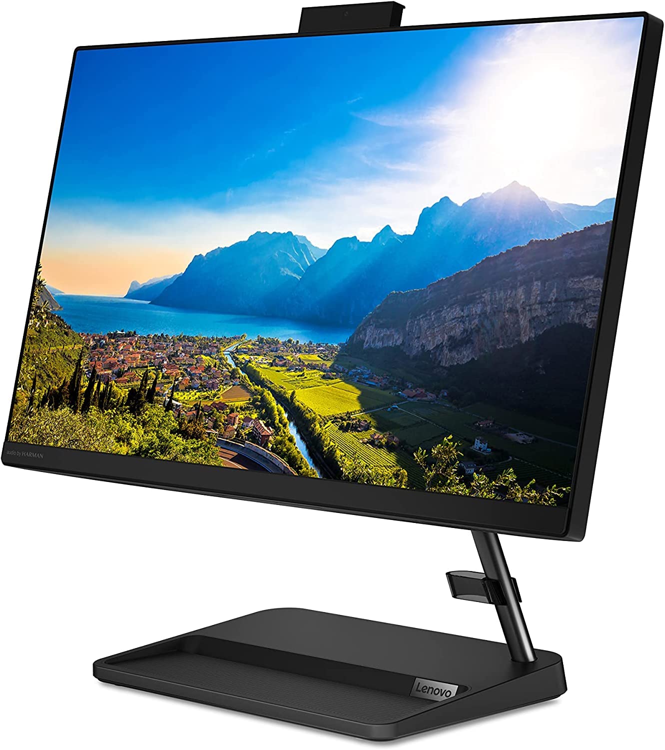 Lenovo 2023 IdeaCenter 22" FHD Touchscreen All-in-One Desktop Intel 2-Core i3-1115G4 Intel UHD Graphics 16GB RAM DDR4 512GB NVMe SSD WIFI AC BT HDMI Webcam RJ45 DVD Windows 11 Home w/RE USB