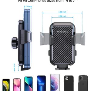 Miracase 2024 Upgrade Universal Car Phone Holder Mount for Air Vent, Sturdy and Thick Case Friendly Hands-Free Mount for iPhone, Samsung, and All Smartphones