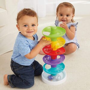 Nothing But Fun Toys Sparkle and Roll Light & Sounds Ball Tower Designed for Children Ages 9+ Months,Multi,211216