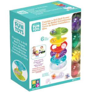 Nothing But Fun Toys Sparkle and Roll Light & Sounds Ball Tower Designed for Children Ages 9+ Months,Multi,211216