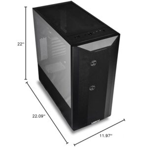 Lian Li LANCOOL II MESH C Performance-X USB Type-C Included Mid-Tower Black - LAN2MPX.50