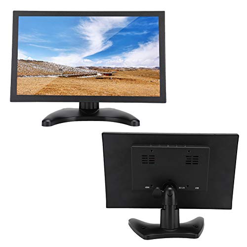 Pwshymi 11.6in 1920x1080 HD Resistance Touch Screen Metal Industrial Monitor G1116-R (2556 100-240V)(#1) Monitor Escritorios y periféricos