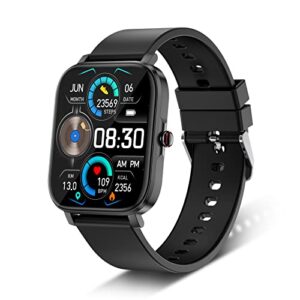 smart watch for men women 2022, 1.69" inch fitness tracker watch sport smartwatch with heart rate and sleep monitor, ip68 waterproof calorie/step counter activity tracker/smart tracker for android ios