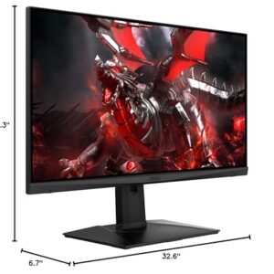 MSI MAG281URF, 28" Gaming Monitor, 3840 x 2160 (UHD), Rapid IPS, 1ms, 144Hz, G-Sync Compatible, HDR 400, HDMI, Displayport, USB Type-C, Tilt, Swivel, Height Adjustable, Pivot,Black