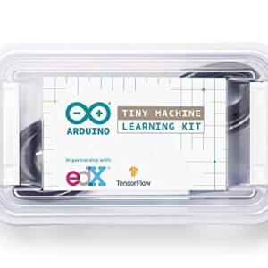 Arduino Tiny Machine Learning Kit [AKX00028] - Starter Bundle Nano 33 BLE Sense, OV7675 Camera & Custom Shield for Hands-On TinyML Projects