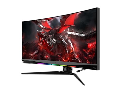 MSI MEG381CQR Plus, 38" 4K Gaming Monitor, 3840 x 1600 (UWQHD+), Rapid IPS, 175Hz, Gsync Ultimate, HDR 600, HDMI, Displayport, Tilt, Swivel, Height Adjustable