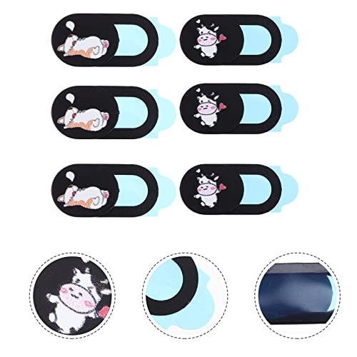 PartyKindom Pc Accessories Pc Accessories Pc Accessories Pc Accessories 6pcs Cartoon Privacy Protectors Webcam Covers Practical Camera Phone Covers Computers Laptops Home Camera Home Camera Home Camera