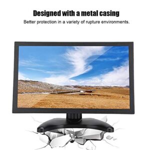 Pwshymi 11.6in 1920x1080 HD Resistance Touch Screen Metal Industrial Monitor G1116-R (2556 100-240V)(#1) Monitor Escritorios y periféricos