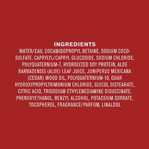 Every Man Jack Cedar + Red Sage Mens 3-in-1 All Over Wash for All Skin and Hair Types - Cleanse, Nourish, and Protect Skin and Hair with Naturally Derived Soy Proteins, Aloe, Glycerin - 2 Bottles