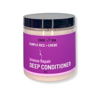 uhuru naturals intense repair deep conditioner - purple rice + chebe