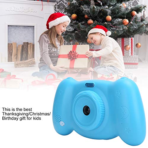 Kids Camera Toys, Digital Kids Camera Portable Multifunctional for Birthday Gift(Blue)