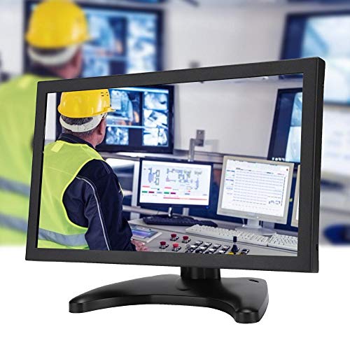 Pwshymi 11.6in 1920x1080 HD Resistance Touch Screen Metal Industrial Monitor G1116-R (2556 100-240V)(#1) Monitor Escritorios y periféricos