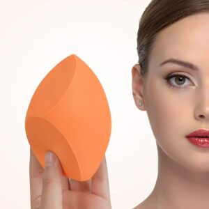 xl extra large make up beauty sponges blender-product contains: 1x extra large(10 cm) and 1 sponge holder-for dry & wet use for face body , blush cream, liquid foundation powder application