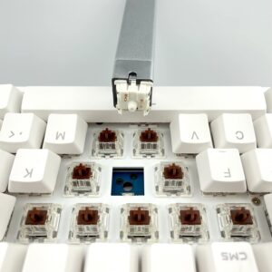 Gateron G Brown Pro Switches Pre-lubed 3pin RGB SMD Tactile for Gaming Mechanical Keyboard (36 Pcs,Brown)