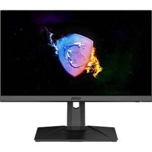 msi g242p, 24" gaming monitor, 1920 x 1080 (fhd), ips, 1ms, 144hz, freesync, hdmi, displayport, tilt, swivel, height adjustable, pivot