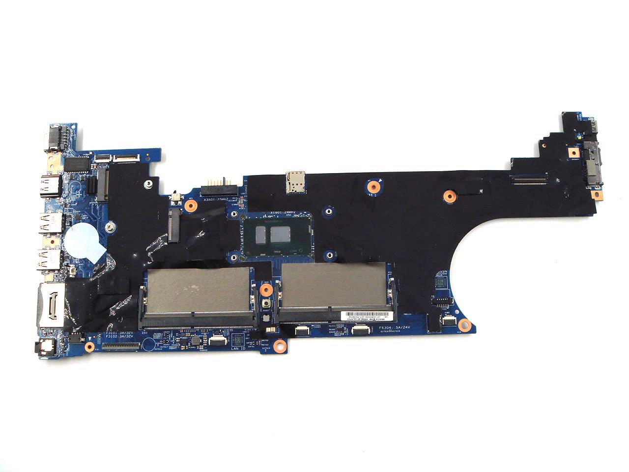 Bayjebu Parts for Lenovo ThinkPad T580 Motherboard i5-7300U System Board HD UMA Graphics 01YR266