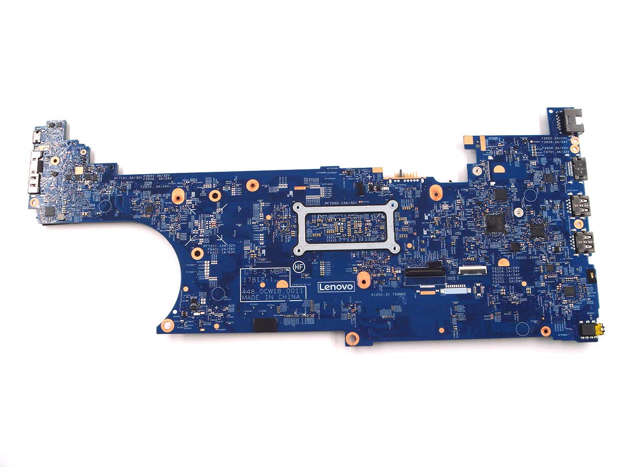 Bayjebu Parts for Lenovo ThinkPad T580 Motherboard i5-7300U System Board HD UMA Graphics 01YR266