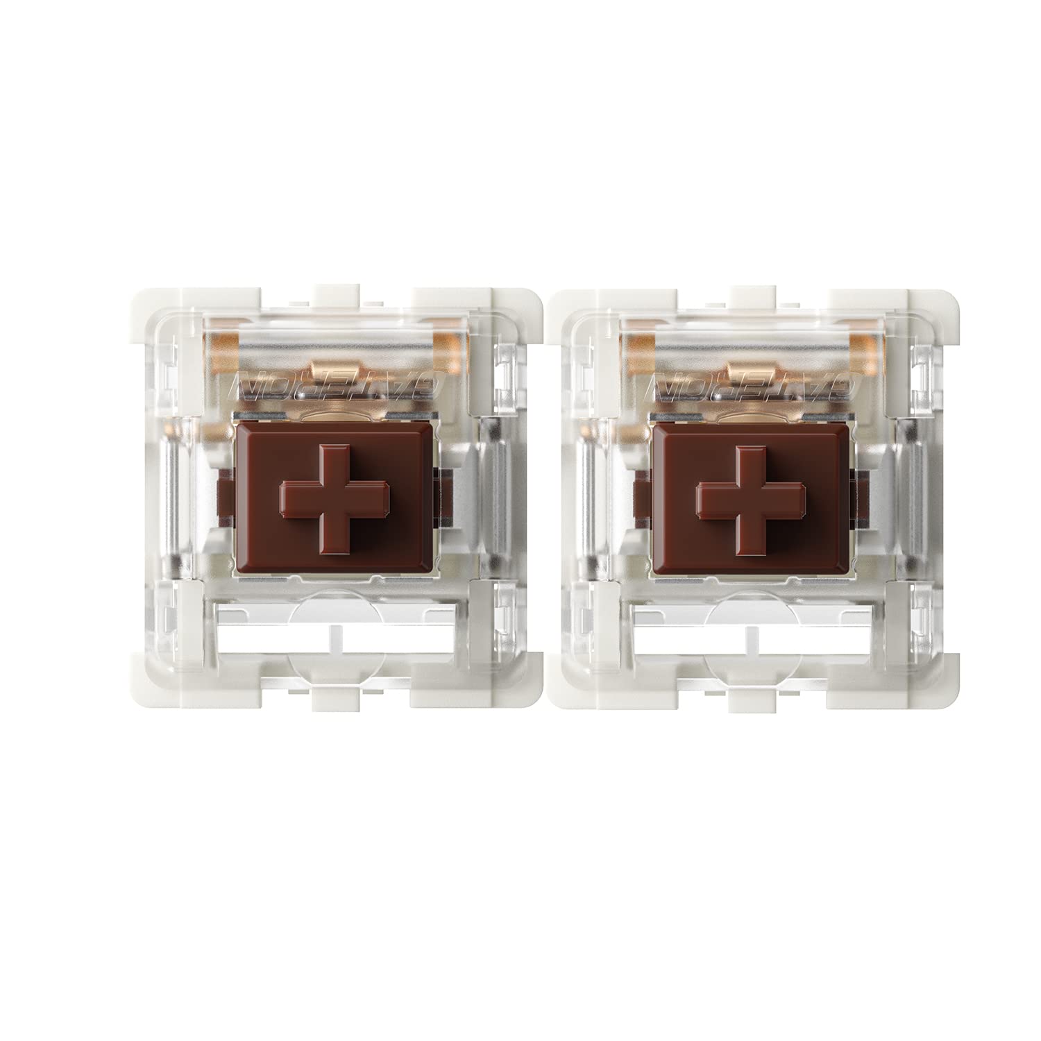 Gateron G Brown Pro Switches Pre-lubed 3pin RGB SMD Tactile for Gaming Mechanical Keyboard (36 Pcs,Brown)