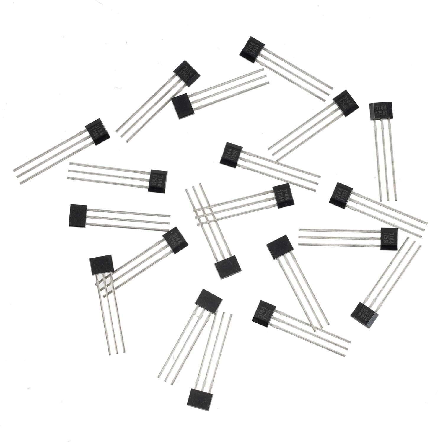 EPLZON A3144 Hall Effect Sensor 3Pins Magnetic Detector for Arduino (Pack of 20 pcs)