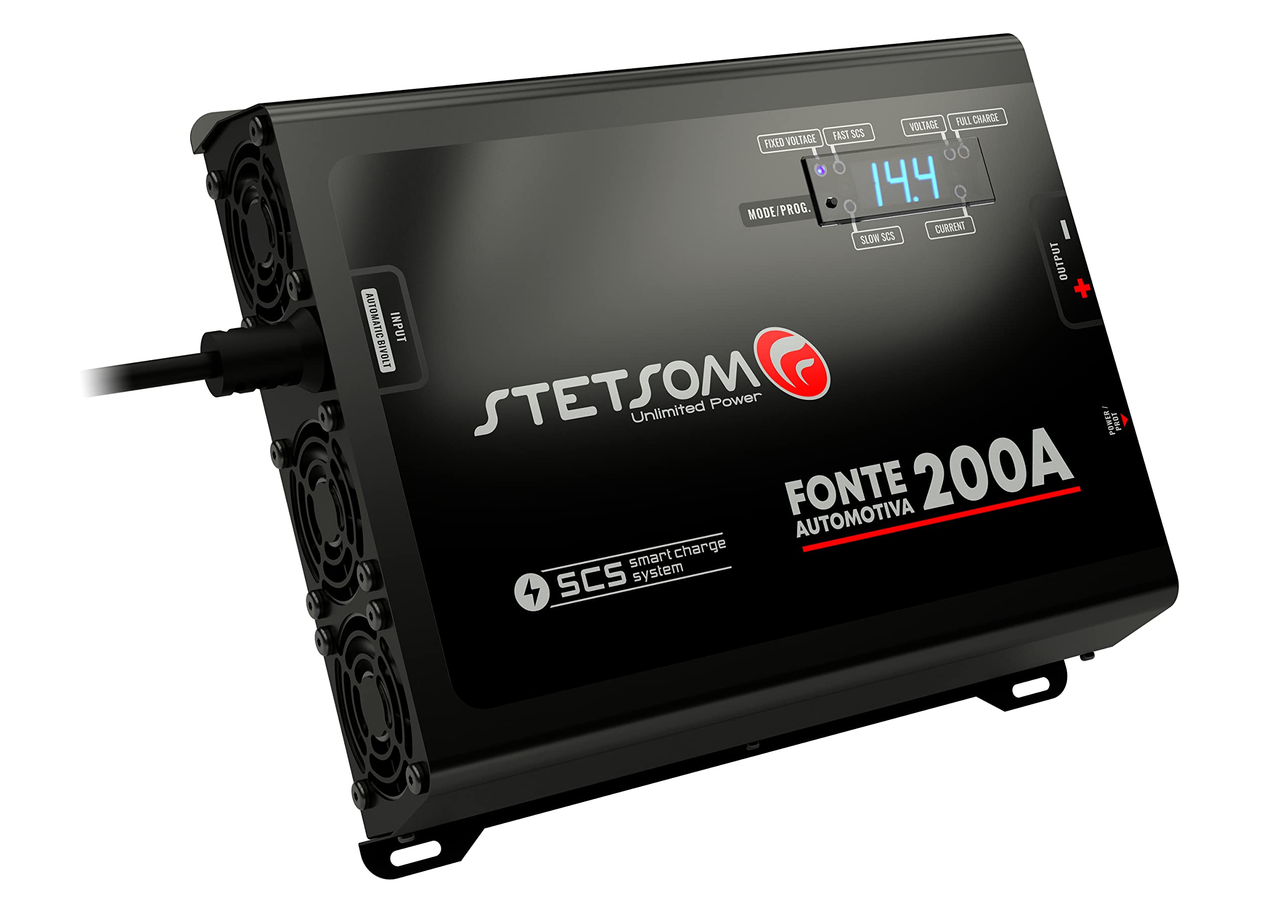 Stetsom Infinite Black 200A High Voltage Power Battery Supply Charger