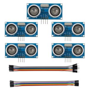 eplzon hc-sr04 ultrasonic module distance sensor fit for arduino uno mega nano robot xbee zigbee (pack of 5 pcs)